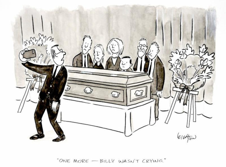 "One More - Billy Wasn't Crying." Original Social Media Cartoons from ...
