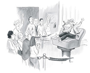 "Bucking Chair" Caption Contest Commentary with Lawrence Wood – The ...