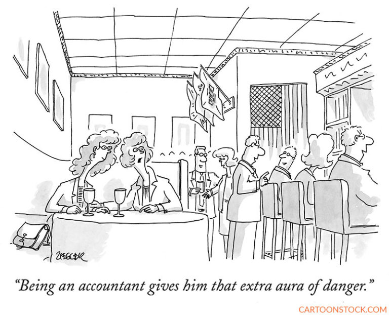 Anatomy of a Cartoon: Oh, Those Wacky Accountants! – The CartoonStock ...