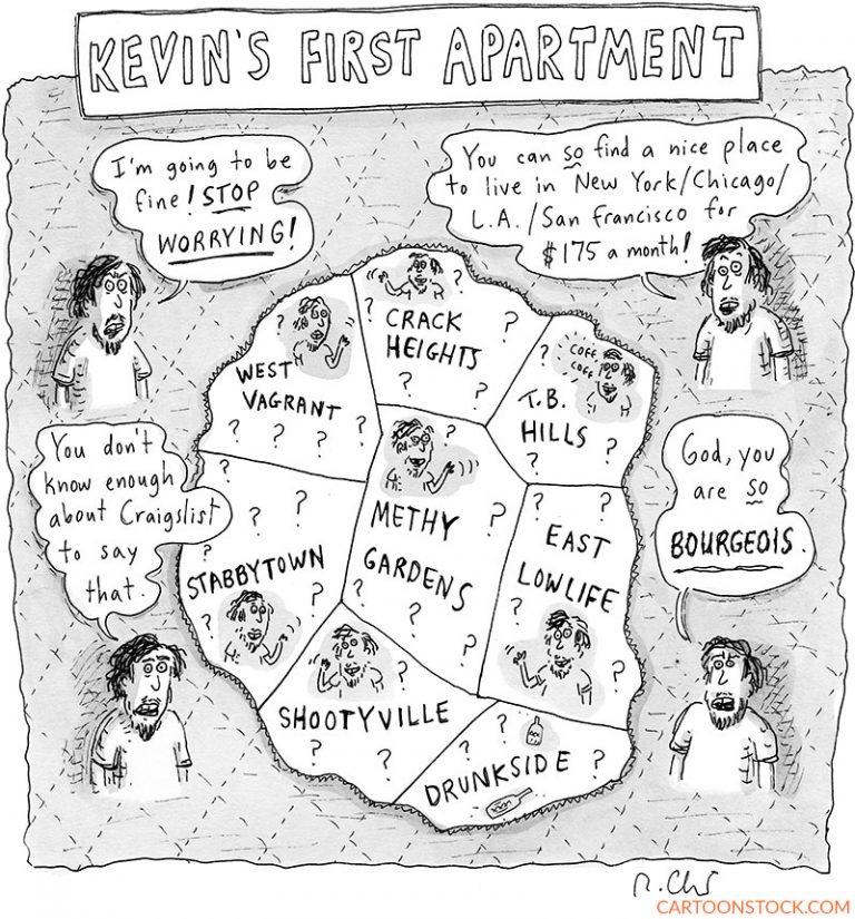 Anatomy of a Cartoon: Apartment Living – The CartoonStock.com Blog