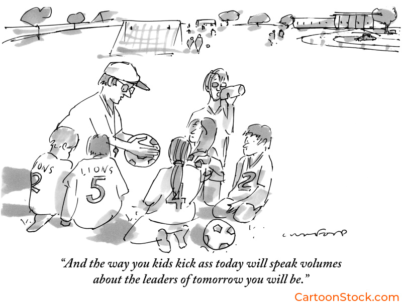 Anatomy of a Cartoon: Soccer – The CartoonStock.com Blog