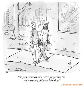 Black Friday & Cyber Monday Cartoons
